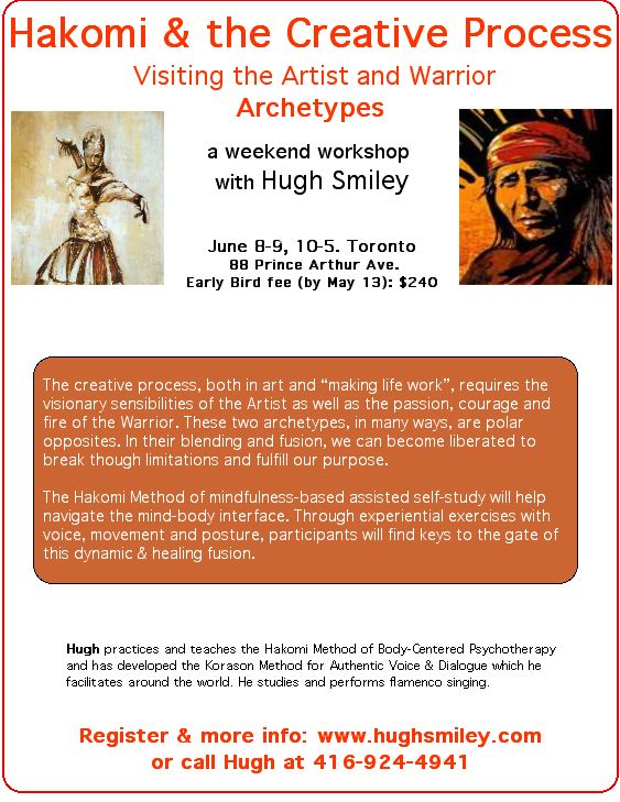 Hakomi and the Creative Process: Visiting the Artist & Warrior ...